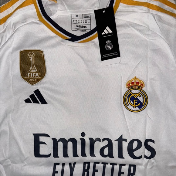 adidas | Shirts | Adidas Jude Bellingham Real Madrid Long Sleeve ...
